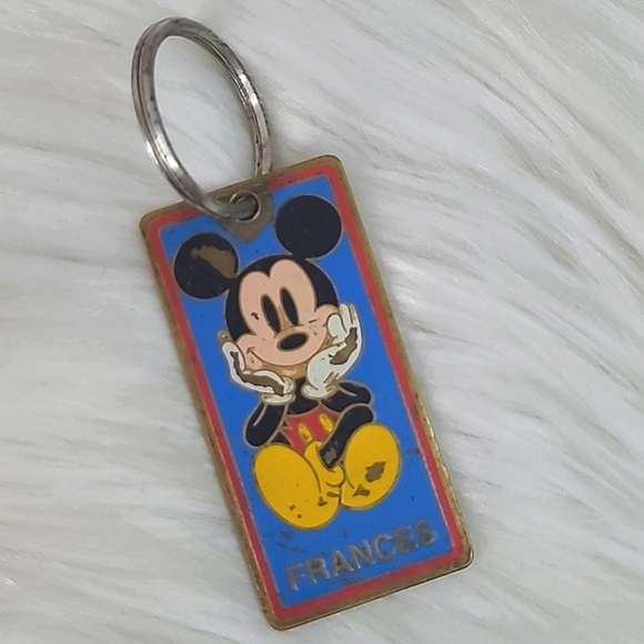 Disney | Other | Vintage Metal Walt Disney World Personalized Frances ...